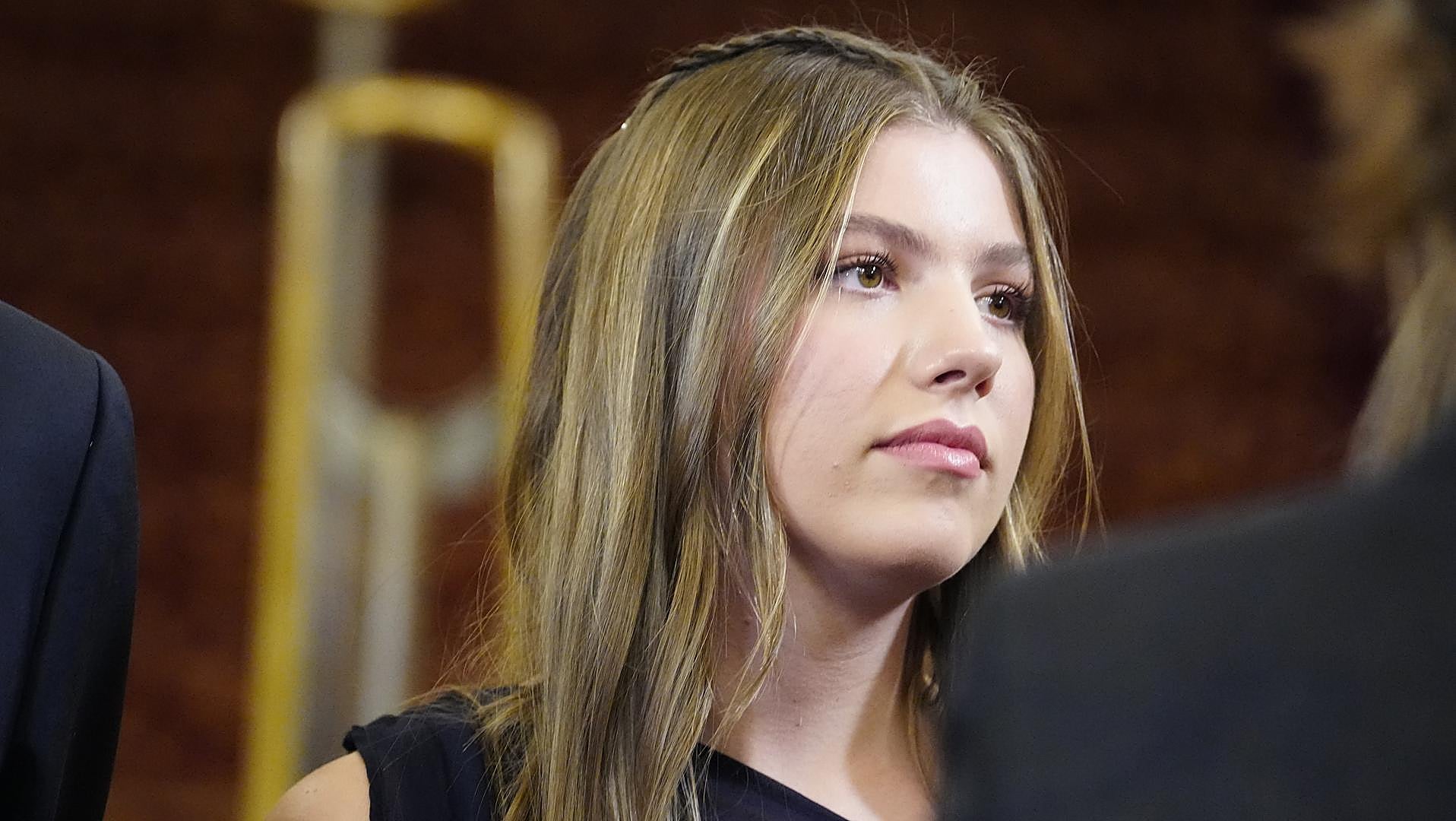 La infanta Sofía, la más original en los Premios Princesa de Girona 2025: escote asimétrico y ...